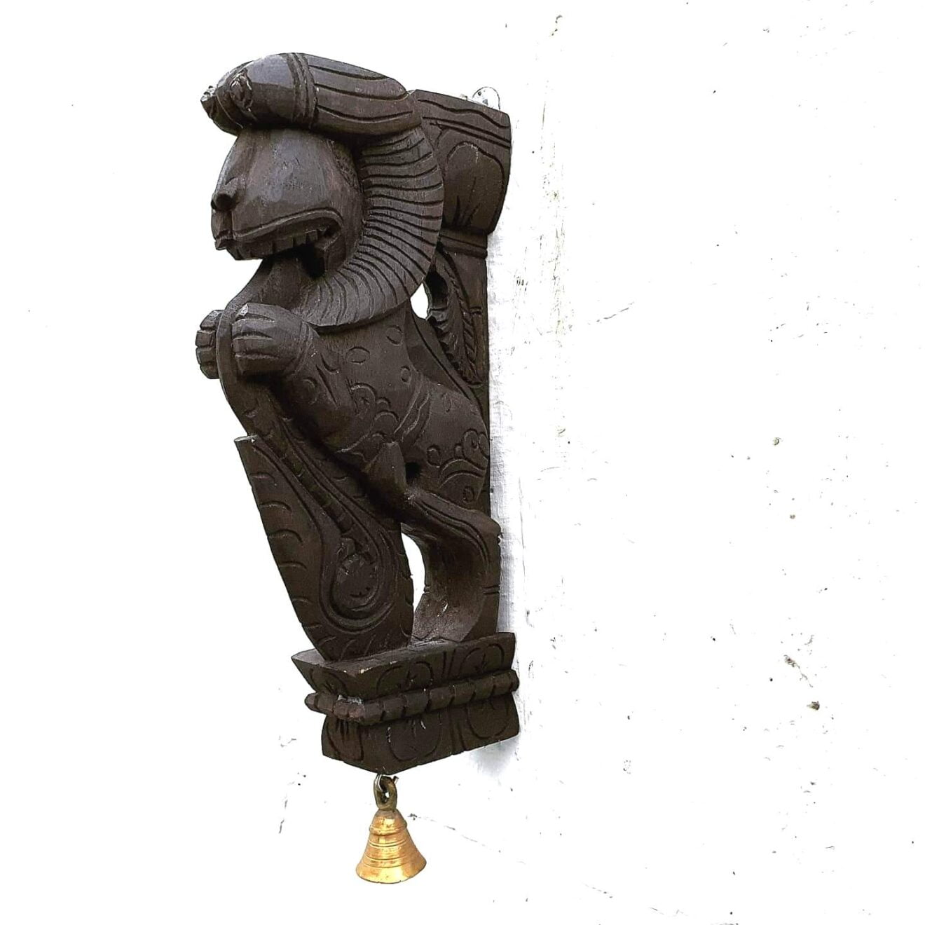 Mythical Yazhli wall mount panel set - Indian Antique Quest