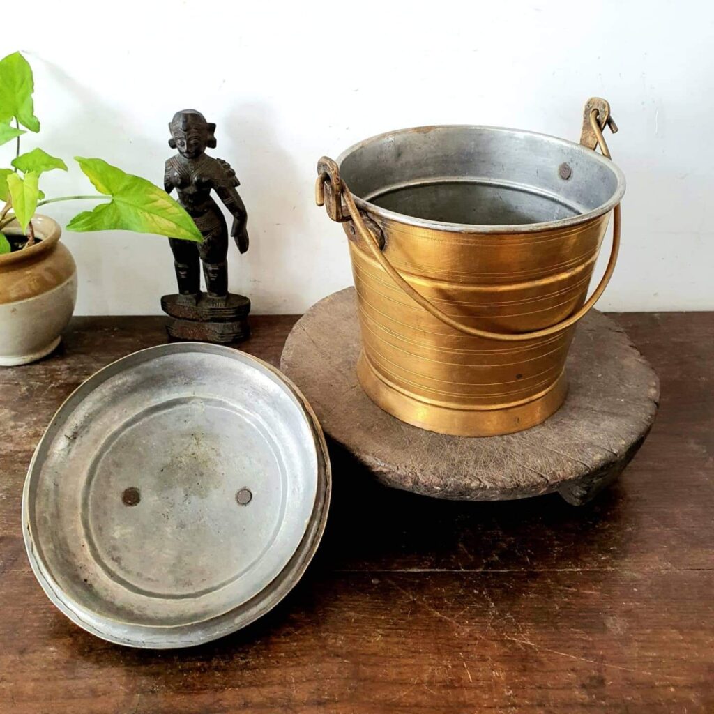 Vari Bucket Thooku Small - Indian Antique Quest