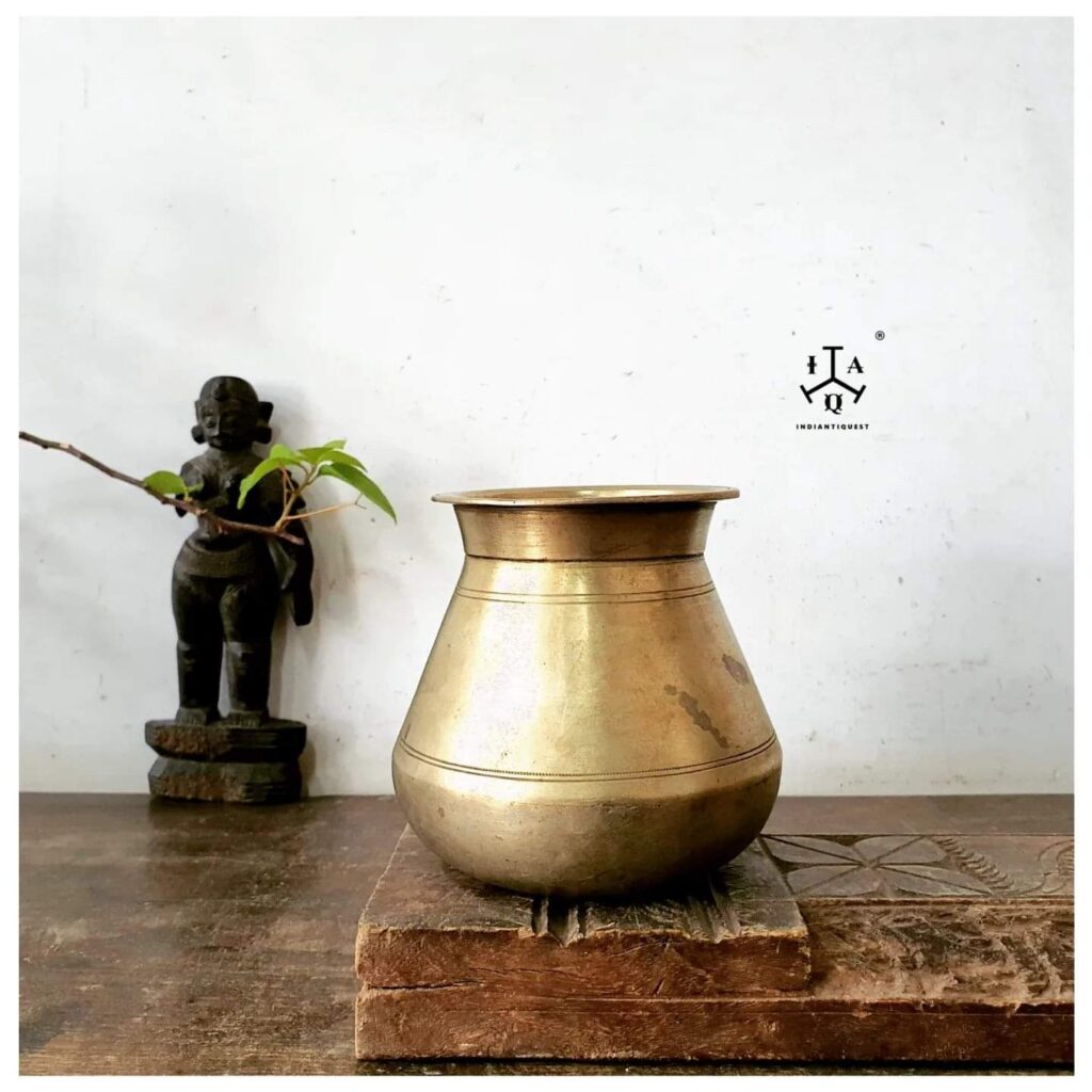 Kerala classic Vellottu Varpu Vatta Kindi - Indian Antique Quest