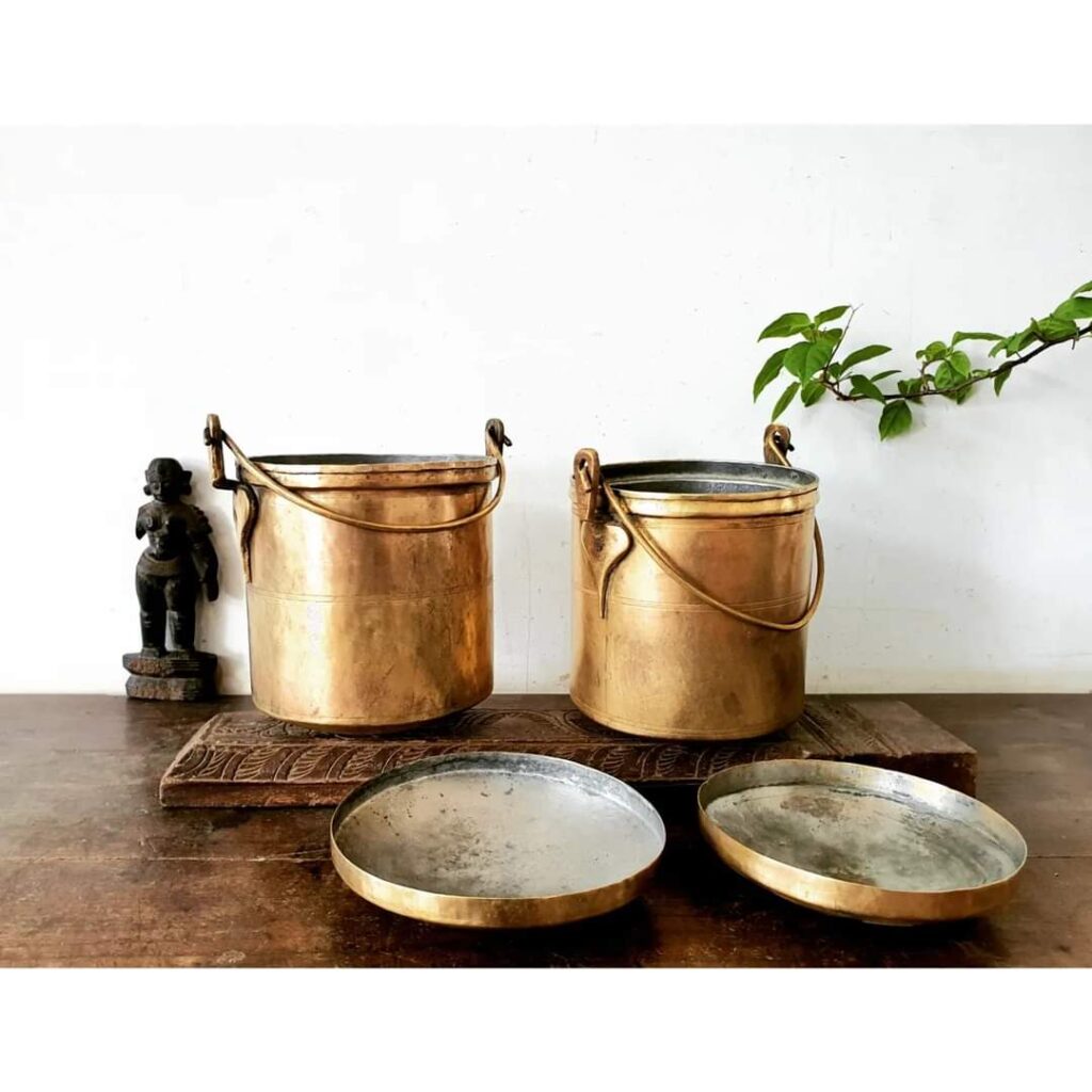 Elai Kaadu Raja Rani Thooku set - Indian Antique Quest